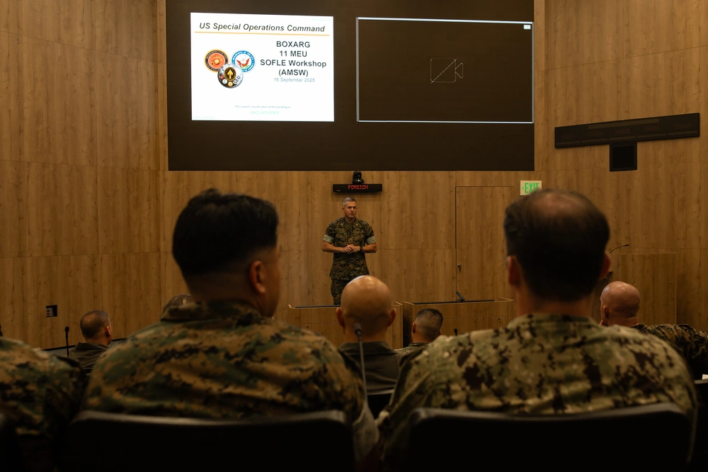 DVIDS - Images - 11th MEU hosts Special Operations Liaison Element Workshop