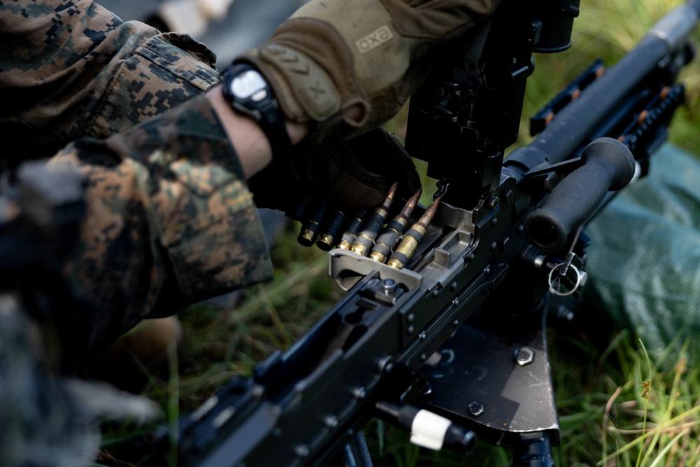 DVIDS - Images - 31st MEU | BLT 1/7 hosts machine gun range [Image 2 of 5]