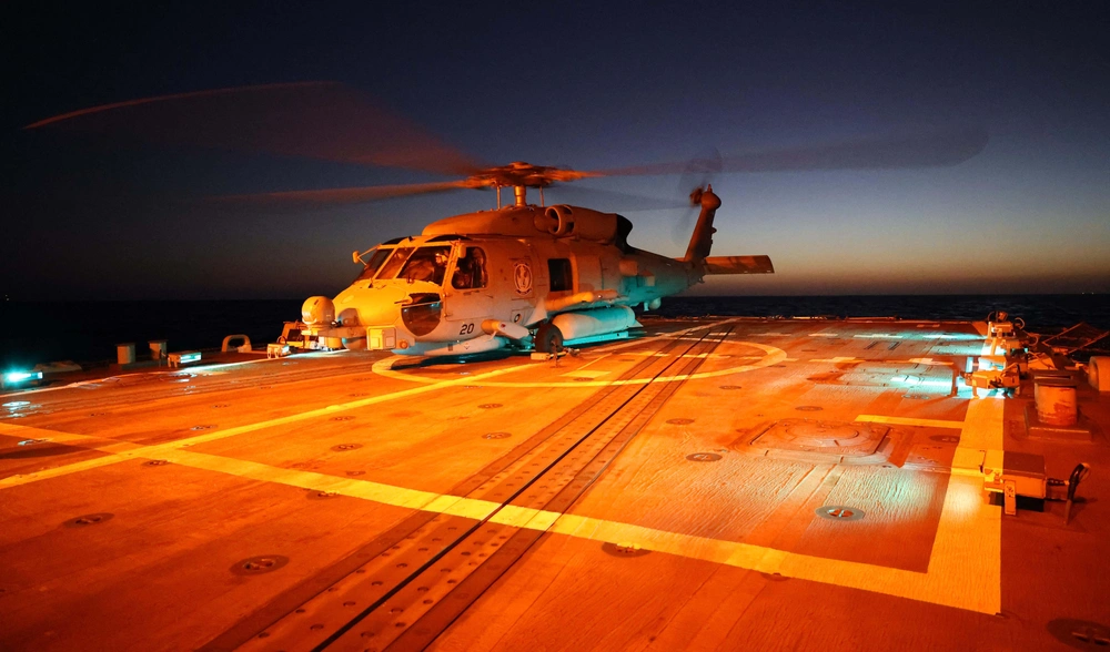 DVIDS - Images - USS Roosevelt (DDG 80) and Helicopter Maritime Strike ...