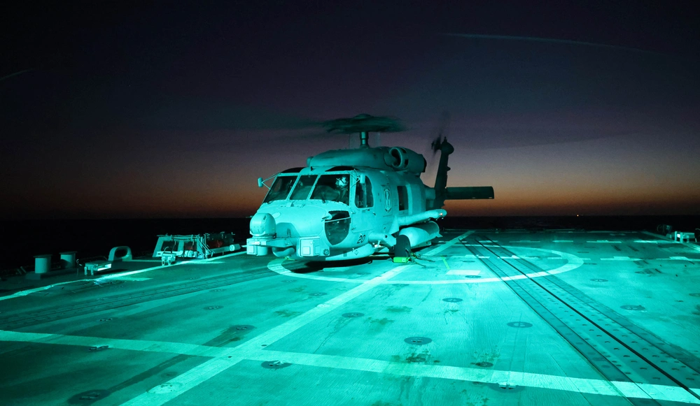 DVIDS - Images - USS Roosevelt (DDG 80) and Helicopter Maritime Strike ...