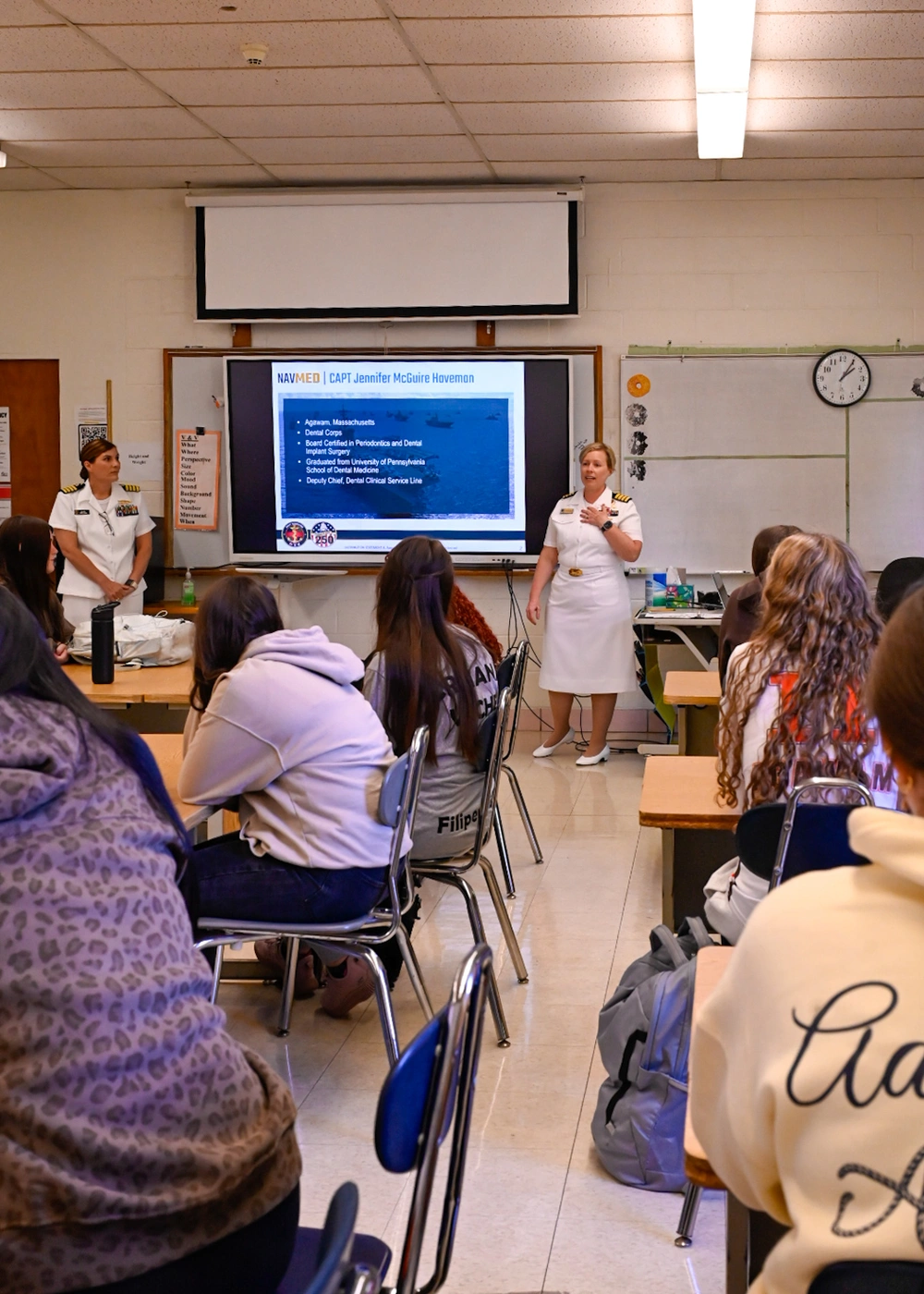 DVIDS - Images - Navy Medicine Visits Agawam High School during ...