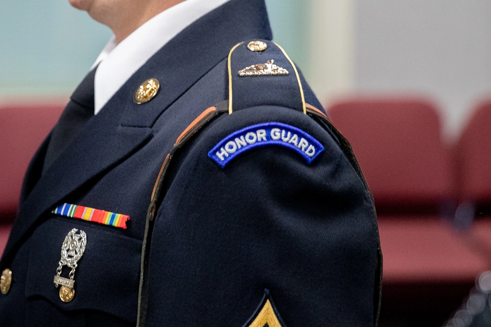 DVIDS - Images - Fife and Drum Corps hosts Buff Strap Ceremony [Image 4 ...