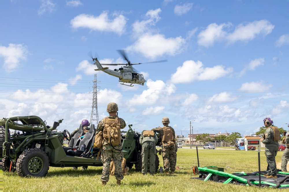 DVIDS - Images - 1st MAW Marines establish forward arming, refueling ...
