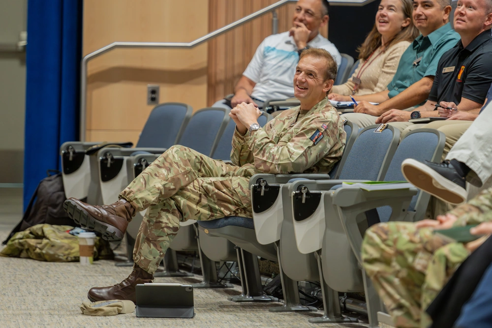 DVIDS - Images - Lieutenant General Sir C.S. Collins, speaks to USAWC ...