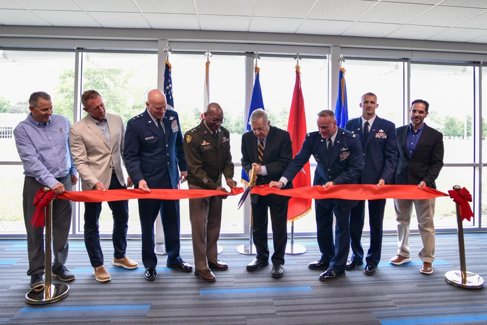 DVIDS - Images - Ribbon Cutting Ceremony for 183d Wing Base Civil ...