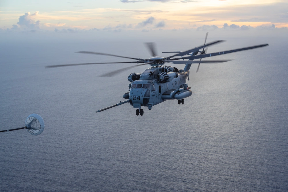 DVIDS - Images - 22nd MEU(SOC) | C-130J Super Hercules and CH-53E Super Stallion Aerial ...