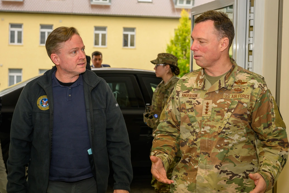 DVIDS - Images - Mr. Aaron Lucas visits U.S. Africa Command [Image 3 of 5]