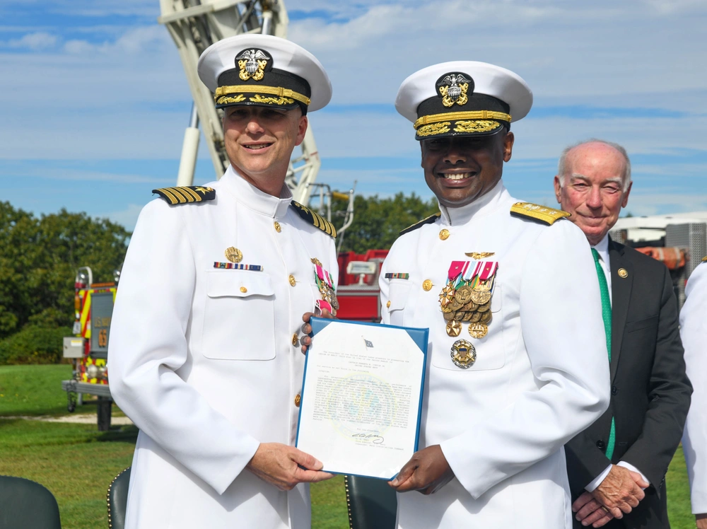 DVIDS - Images - Naval Submarine Base New London Holds a Change of ...