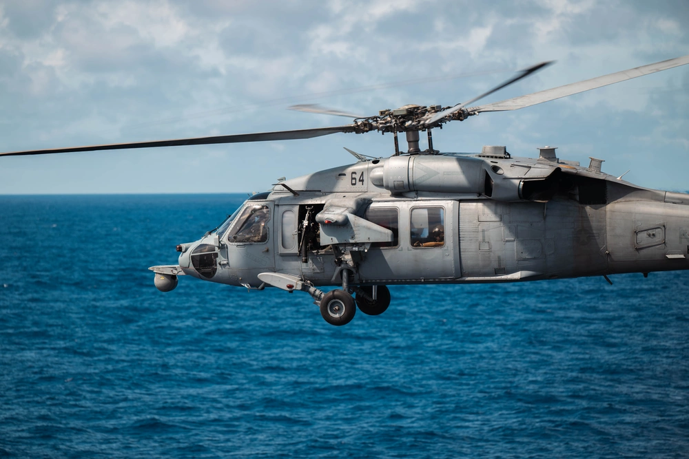 DVIDS - Images - USS Arlington (LPD 24) Conducts SINKEX Flight Ops ...