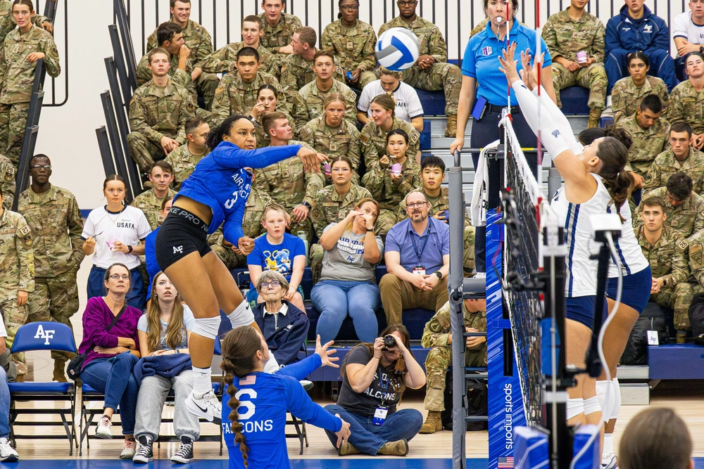 DVIDS - Images - USAFA Volleyball vs Nevada 2025 [Image 6 of 10]
