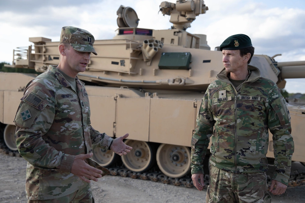 DVIDS - Images - British Brig. Gen. Andrew Ridland, 1st Armored ...