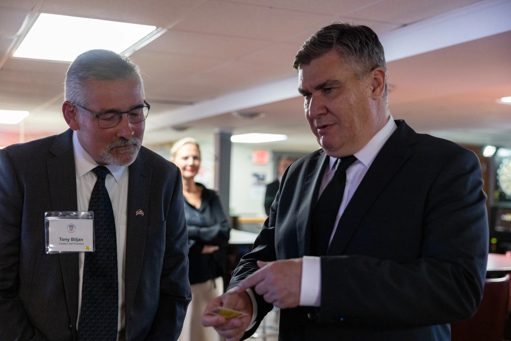 DVIDS - Images - Croatian President Zoran Milanović visits Croatian ...