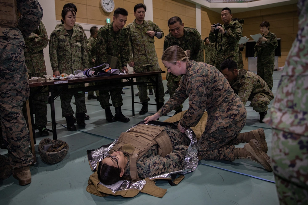 DVIDS - Images - 3rd Medical Battalion, Japan Ground Self-Defense Force ...