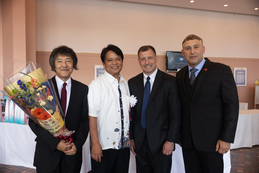 DVIDS - Images - Ichiro Umehara accepts city-level award on behalf of ...