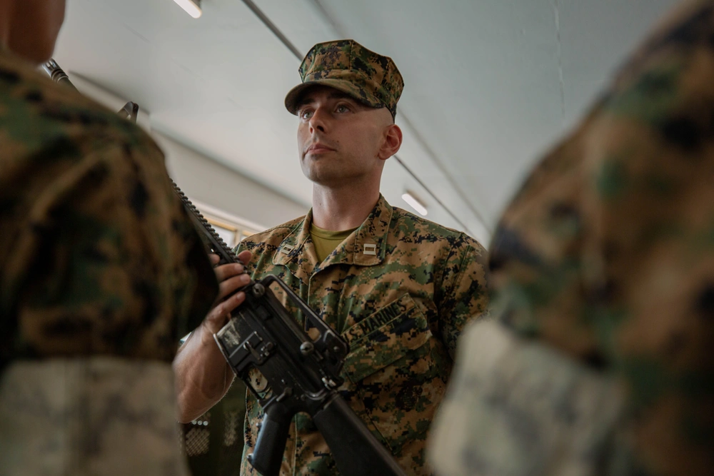 DVIDS - Images - India Company Series Commander Inspection [Image 8 of 8]