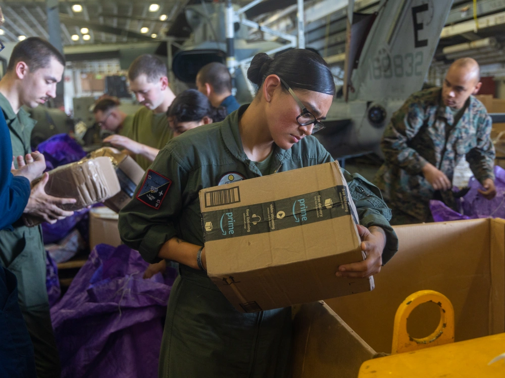 DVIDS - Images - 22nd MEU(SOC) | USS Iwo Jima Replenishment at Sea ...