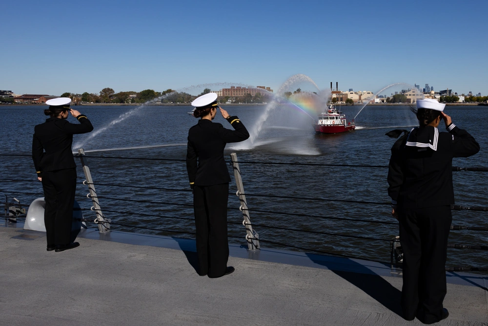 DVIDS - Images - USS Cooperstown (LCS 23) Arrives in Philadelphia for ...