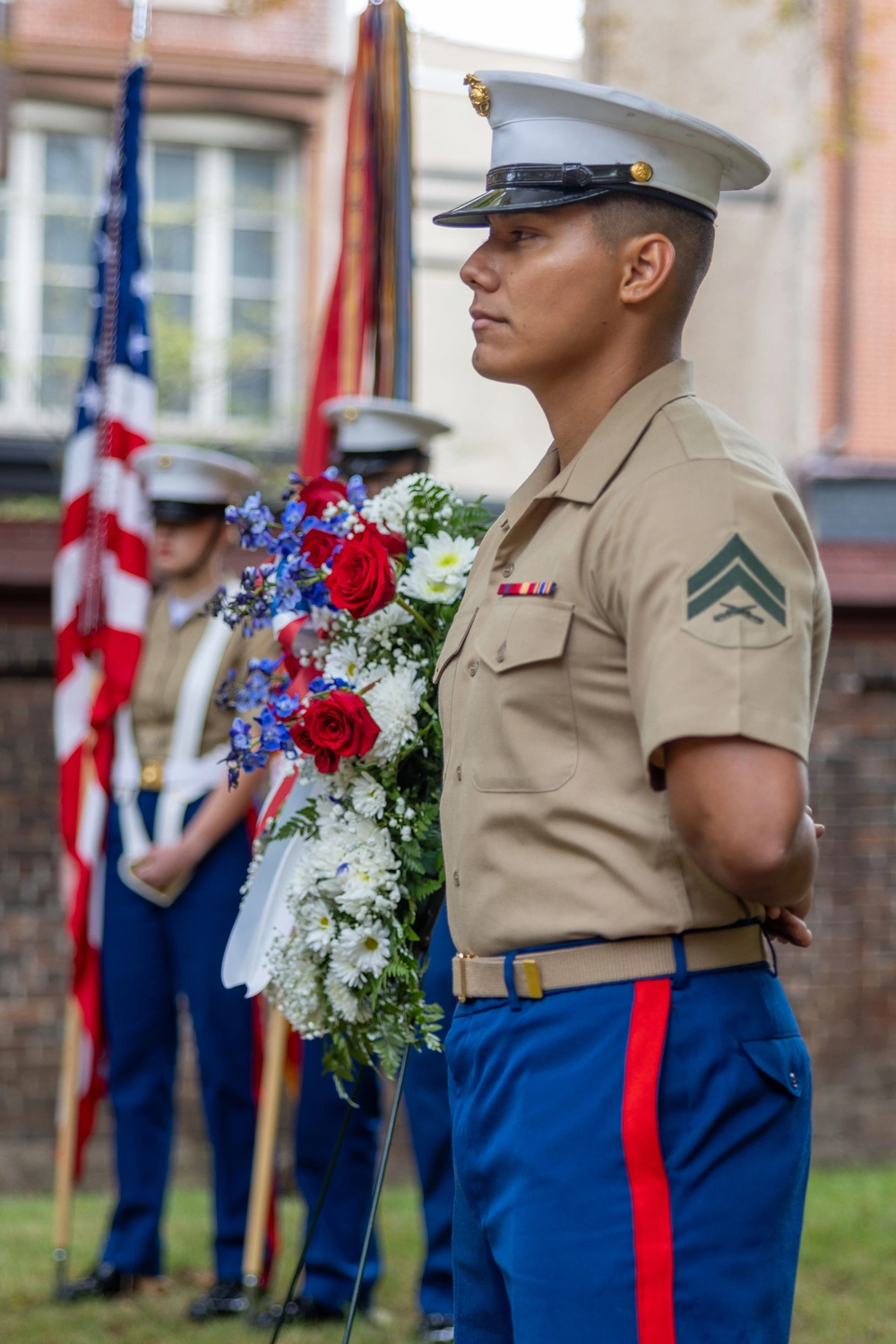 DVIDS - Images - NMC 250 Philadelphia: Samuel Nicholas Memorial Wreath ...