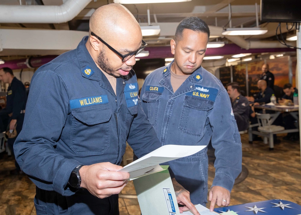 DVIDS - Images - George Washington’s 3-M Team Conduct Zone Inspections ...