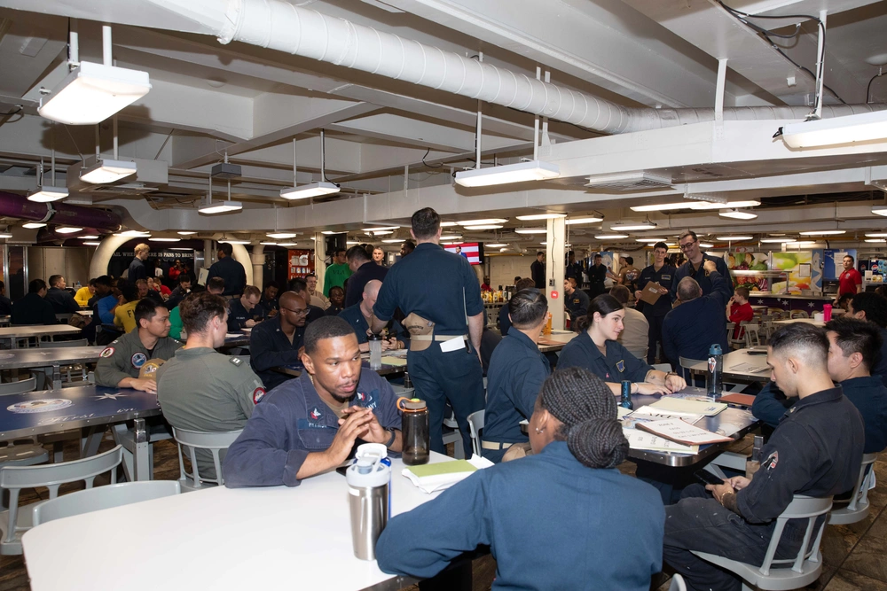 DVIDS - Images - George Washington’s 3-M Team Conduct Zone Inspections ...