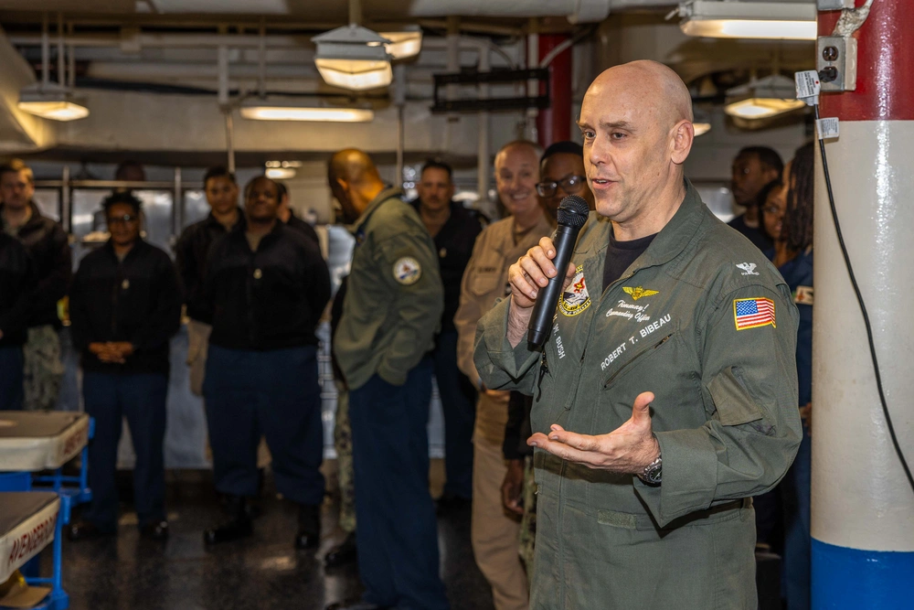 DVIDS - Images - Daily Operations Aboard USS George H.W. Bush (CVN 77 ...