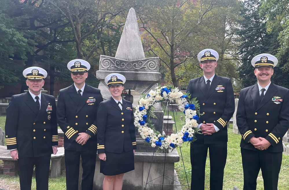DVIDS - Images - NAVSUP, Navy Supply Corps honor its founder as part of ...
