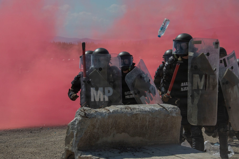 DVIDS - Images - Polish Soldiers Sharpen Crowd Riot Control Skills in ...