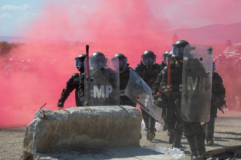 DVIDS - Images - Polish Soldiers Sharpen Crowd Riot Control Skills in ...