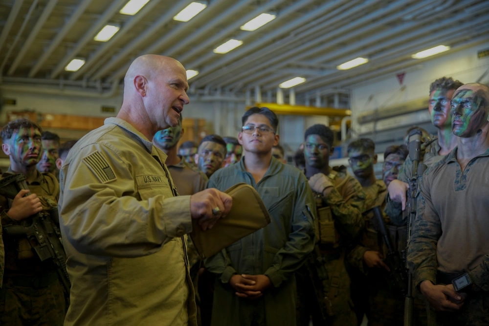 DVIDS - Images - Marines and Sailors prepare to execute the Marine ...