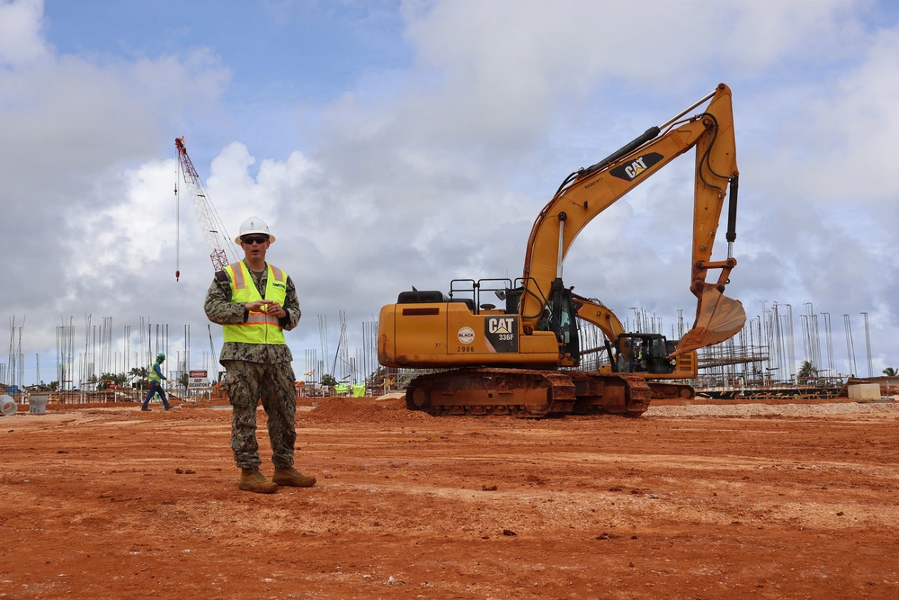 DVIDS - Images - A Civil Engineering Corps Officer Oversees Site ...