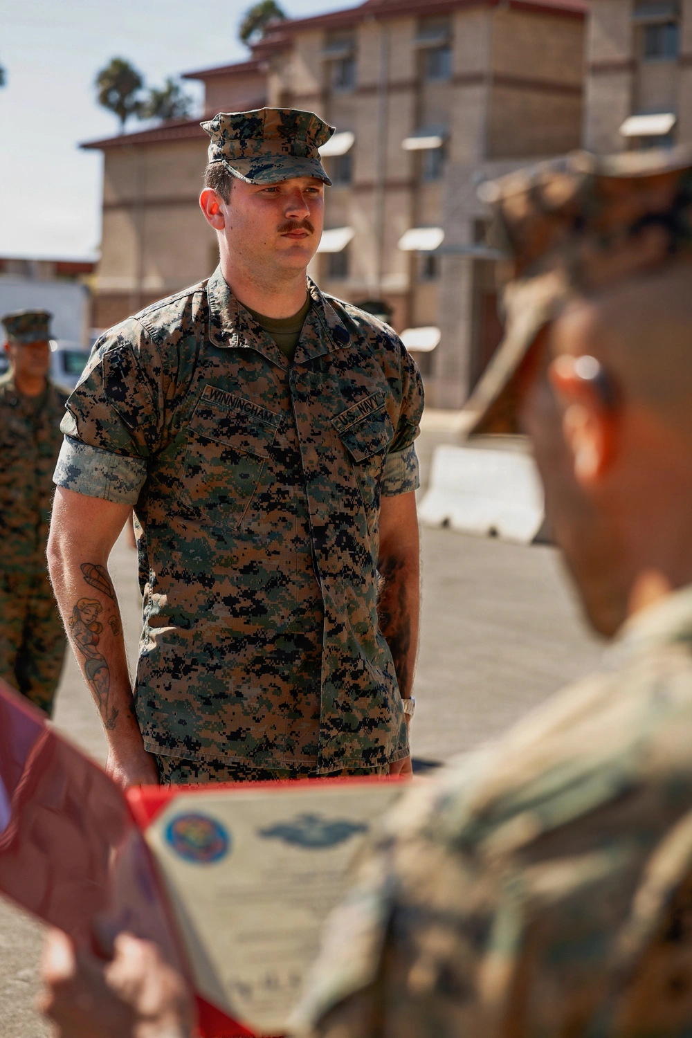 DVIDS - Images - 13th MEU Corpsman Fleet Marine Force Pinning Ceremony ...