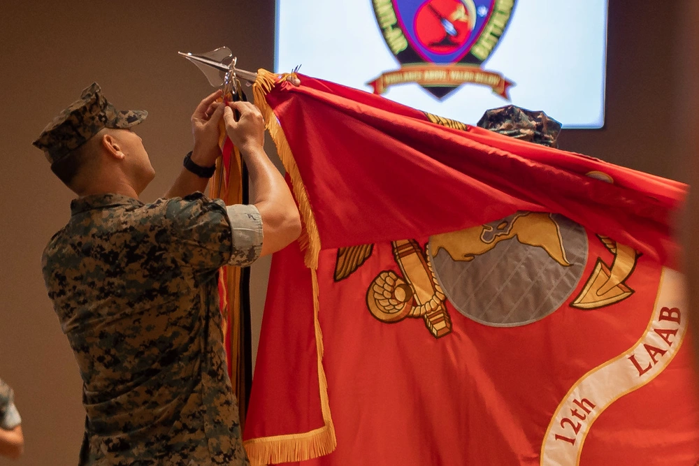 DVIDS - Images - 12th LAAB Hosts a Colors Rededication Ceremony [Image ...