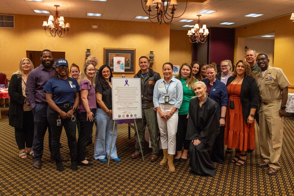 DVIDS - Images - NAS Oceana Domestic Violence Awareness Month [Image 5 ...