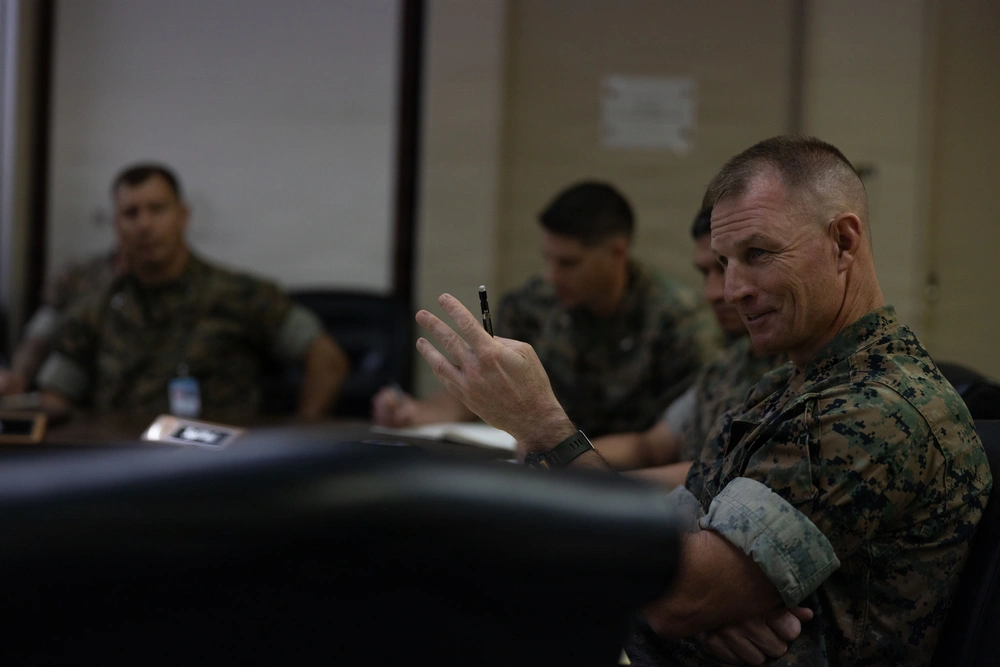 DVIDS - Images - 3rd Marine Division commanding general visits III Marine Expeditionary Force ...