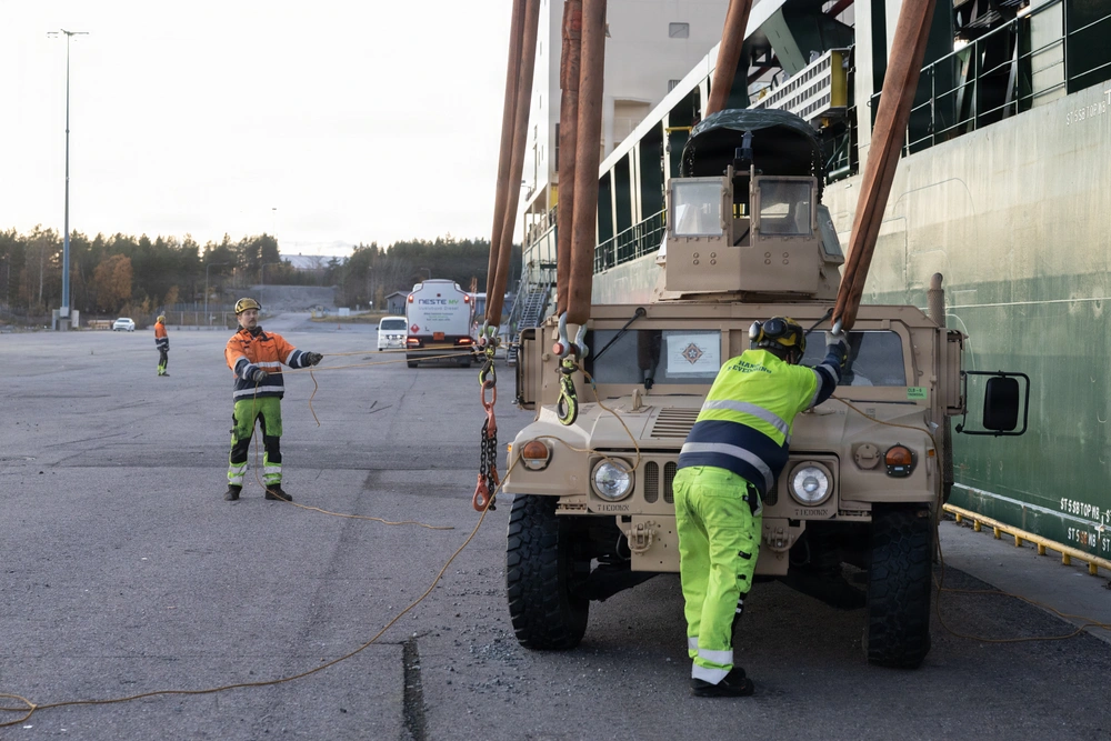 DVIDS - Images - U.S. Marines arrive in Finland ahead of military ...