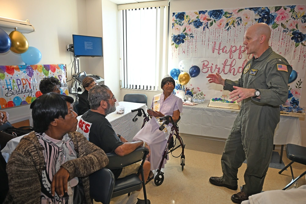 DVIDS - Images - Leadership celebrates Guantanamo Bay resident 92nd ...