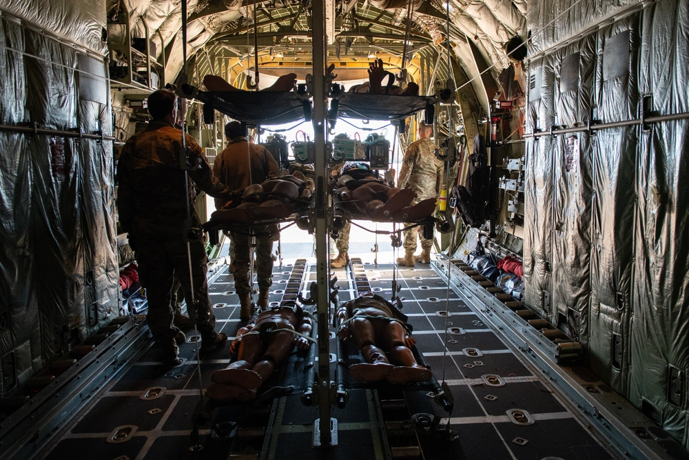 DVIDS - Images - 189th AW Medical Group Patient Loading Exercise [Image ...