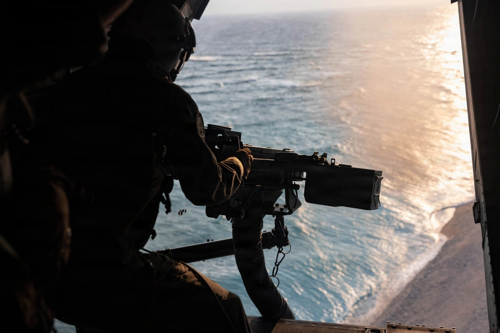 DVIDS - Images - VMM-262 fires GAU-21 during live-fire exercise [Image ...