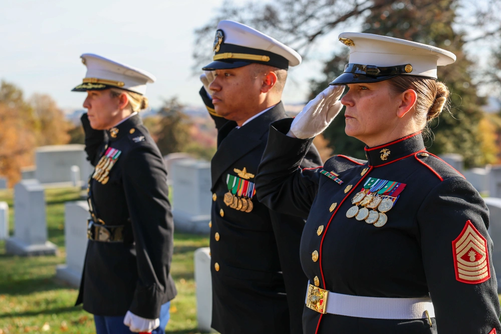 DVIDS - Images - Wreath Laying Ceremony at Arlington National Cemetery ...