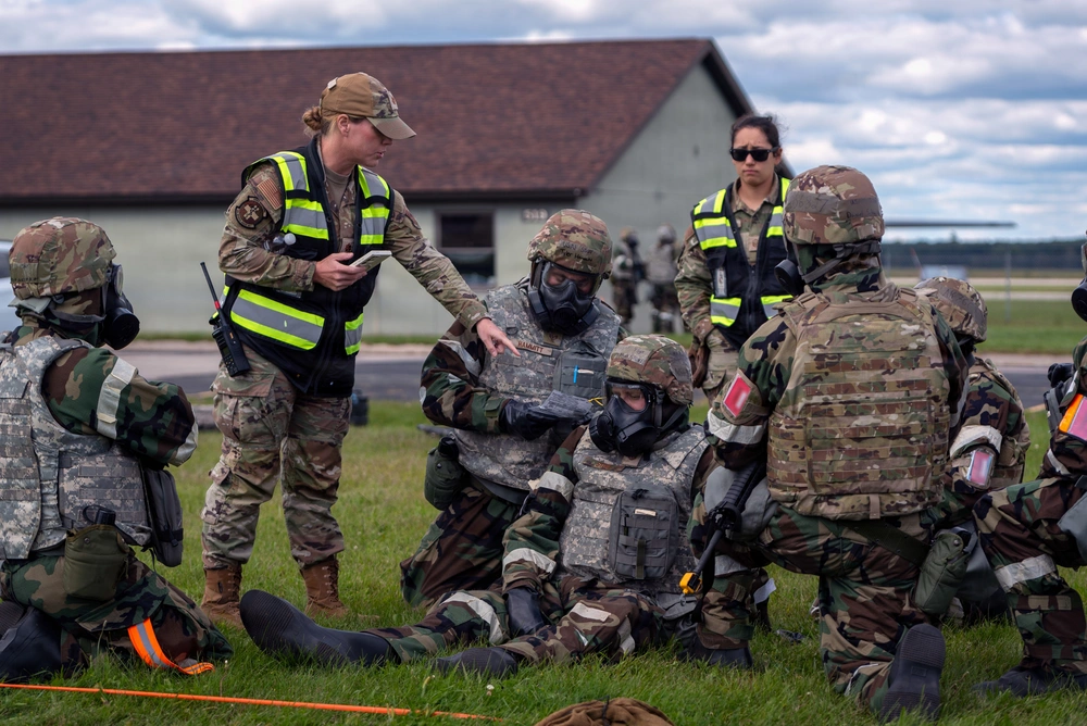 DVIDS - Images - 182nd Airlift Wing exercises wartime readiness skills ...