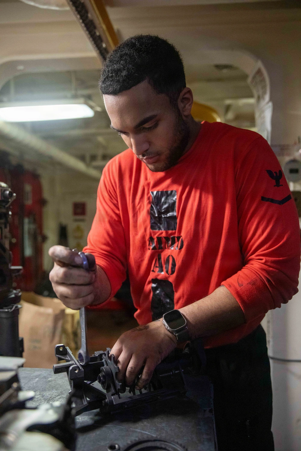 DVIDS - Images - USS Gerald R. Ford (CVN 78) Routine Maintenance [Image 4 of 48]