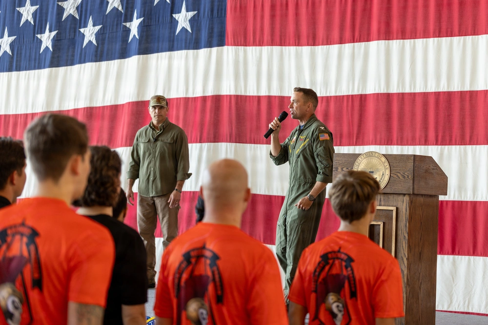 DVIDS - Images - SECWAR Pete Hegseth Leads Oath of Enlistment Ceremony ...