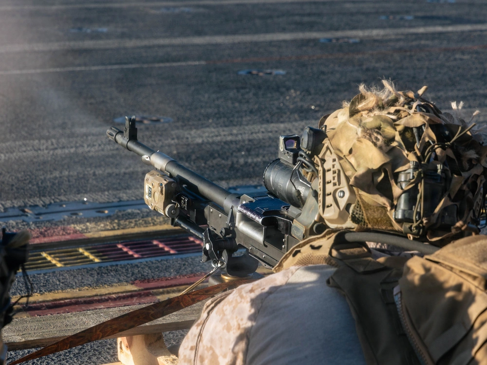DVIDS - Images - 22nd MEU(SOC) | M240B Machine Gun Deck Shoot [Image 13 ...