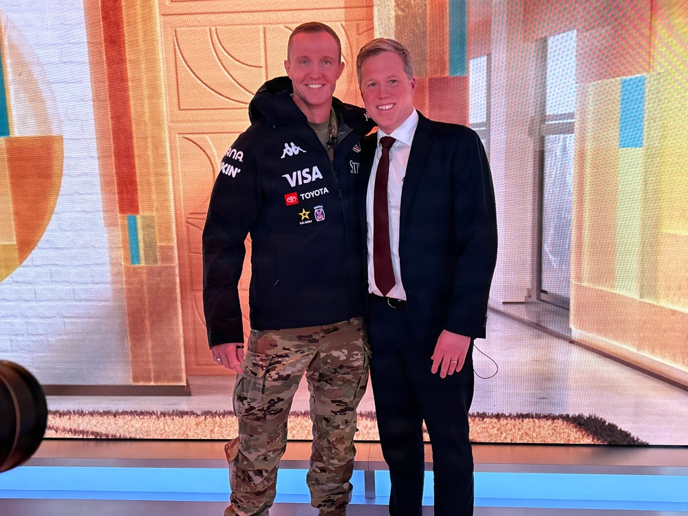 DVIDS - Images - Sgt. Robert Burns engagement with Secretary of the ...