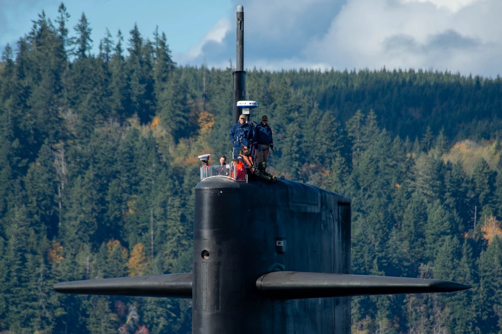 DVIDS - Images - USS Pennsylvania (SSBN 735) Returns to Naval Base ...