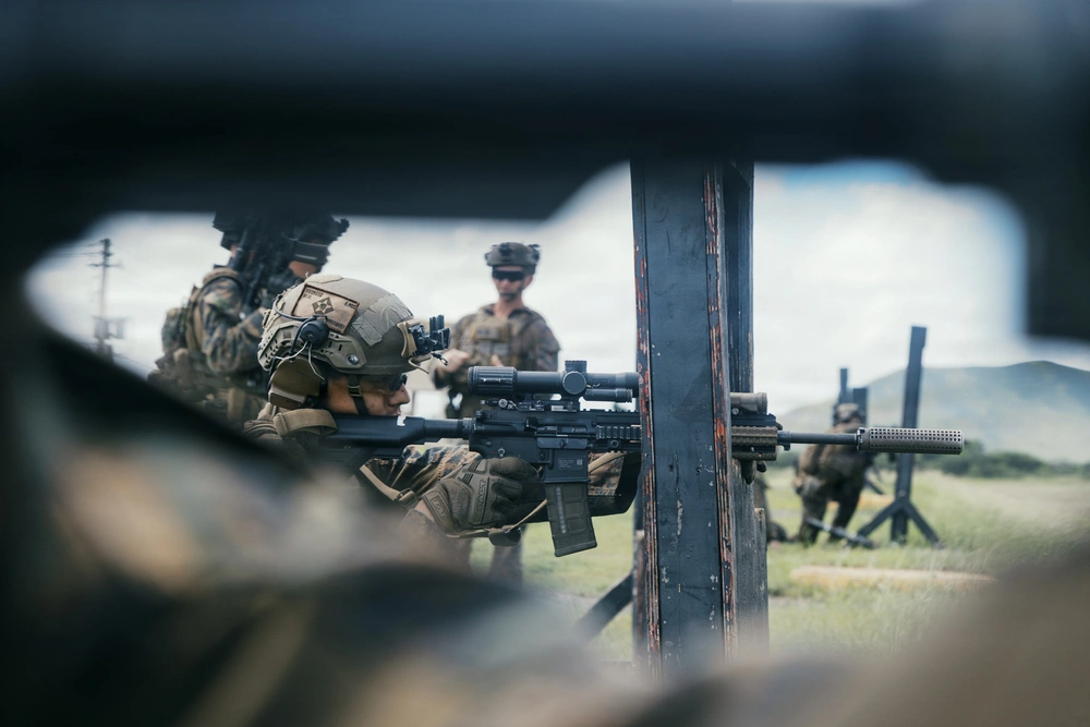DVIDS - Images - 22nd MEU(SOC) | Lima Co. Long Bay Range on Camp ...