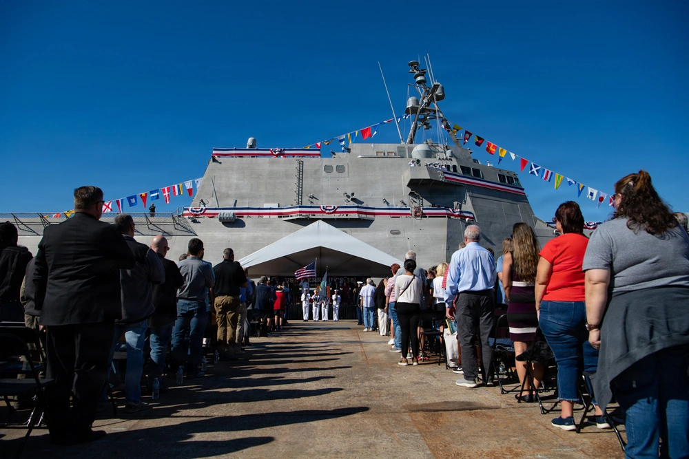 DVIDS - Images - USS Pierre Commissioning Ceremony Begins [Image 2 of 2]
