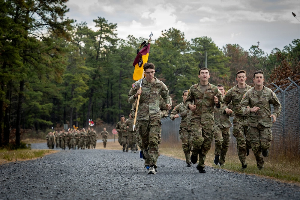 DVIDS - Images - Army ROTC Brigade Ranger Challenge: 4 run [Image 65 of 88]
