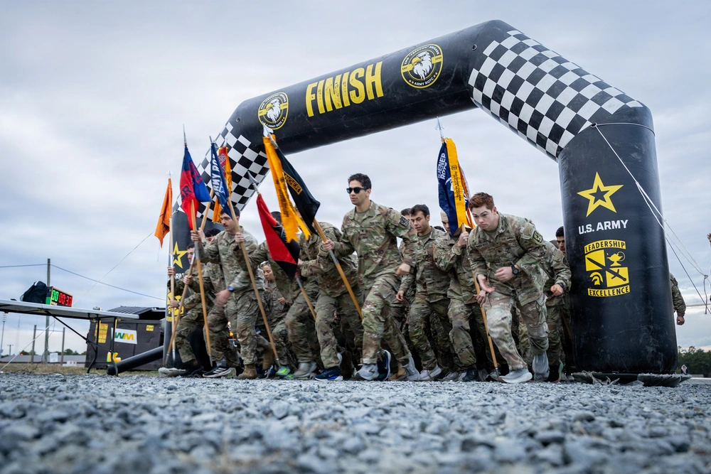 DVIDS - Images - Army ROTC Brigade Ranger Challenge: 4 run [Image 86 of 88]