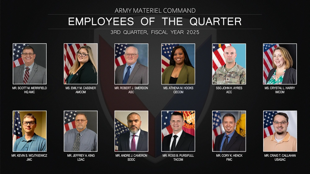 DVIDS - Images - AMC announces Employees of the Quarter